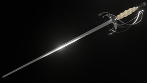 Free 3D Rapier Models - Available For Download On TurboSquid