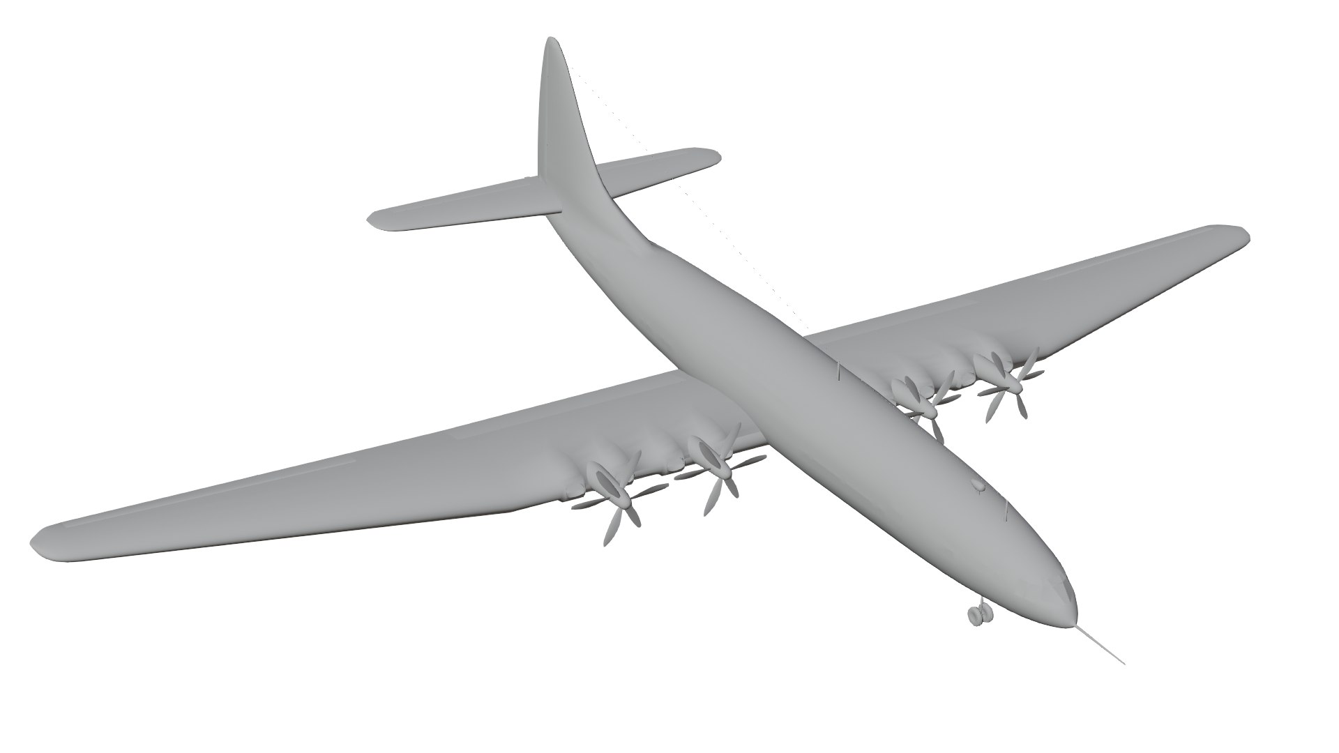 Bristol Brabazon Airbus 3D - TurboSquid 2315365