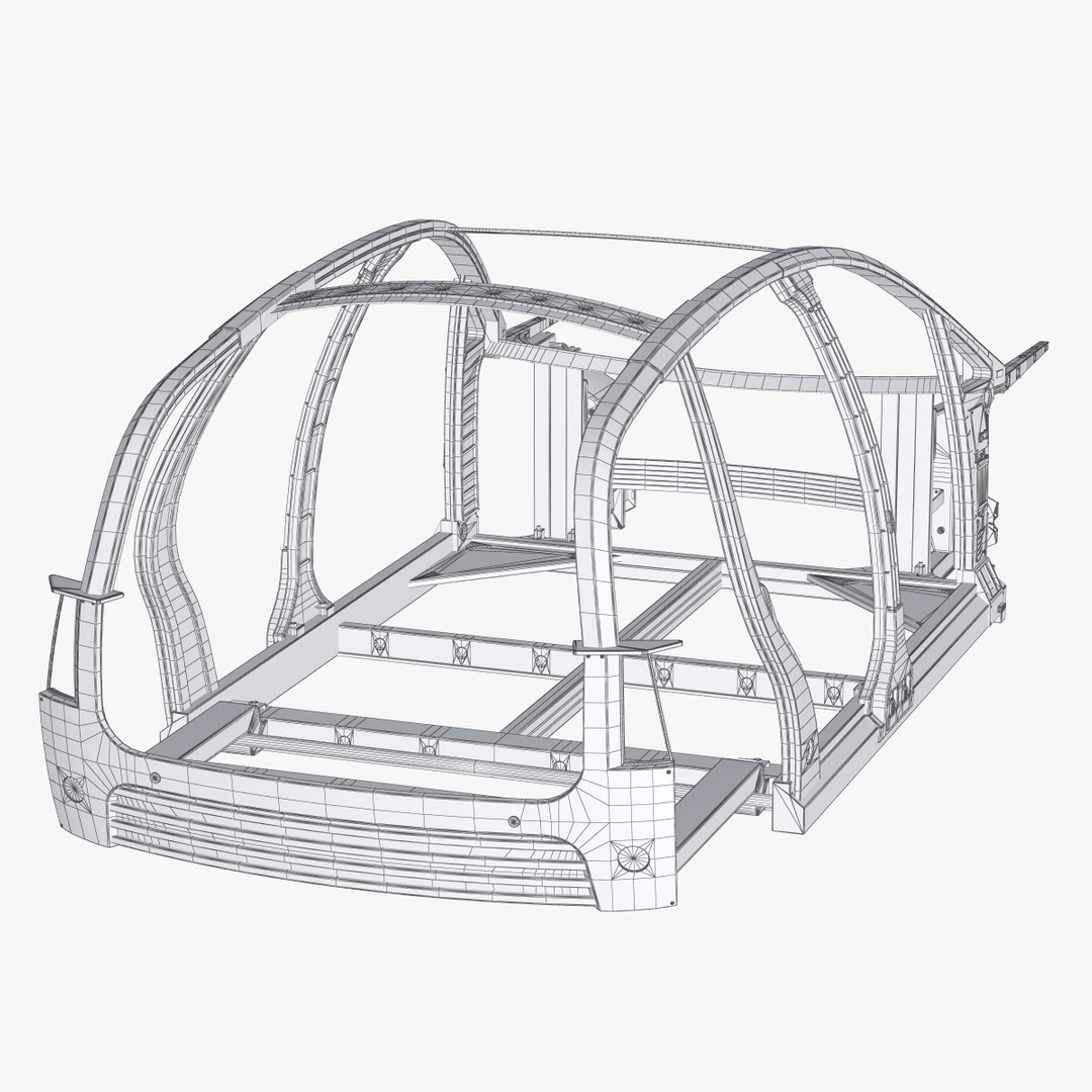 Car Frame 3d Model