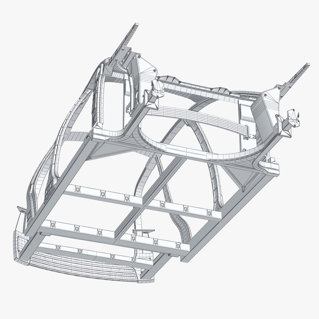 Car Frame 3d Model