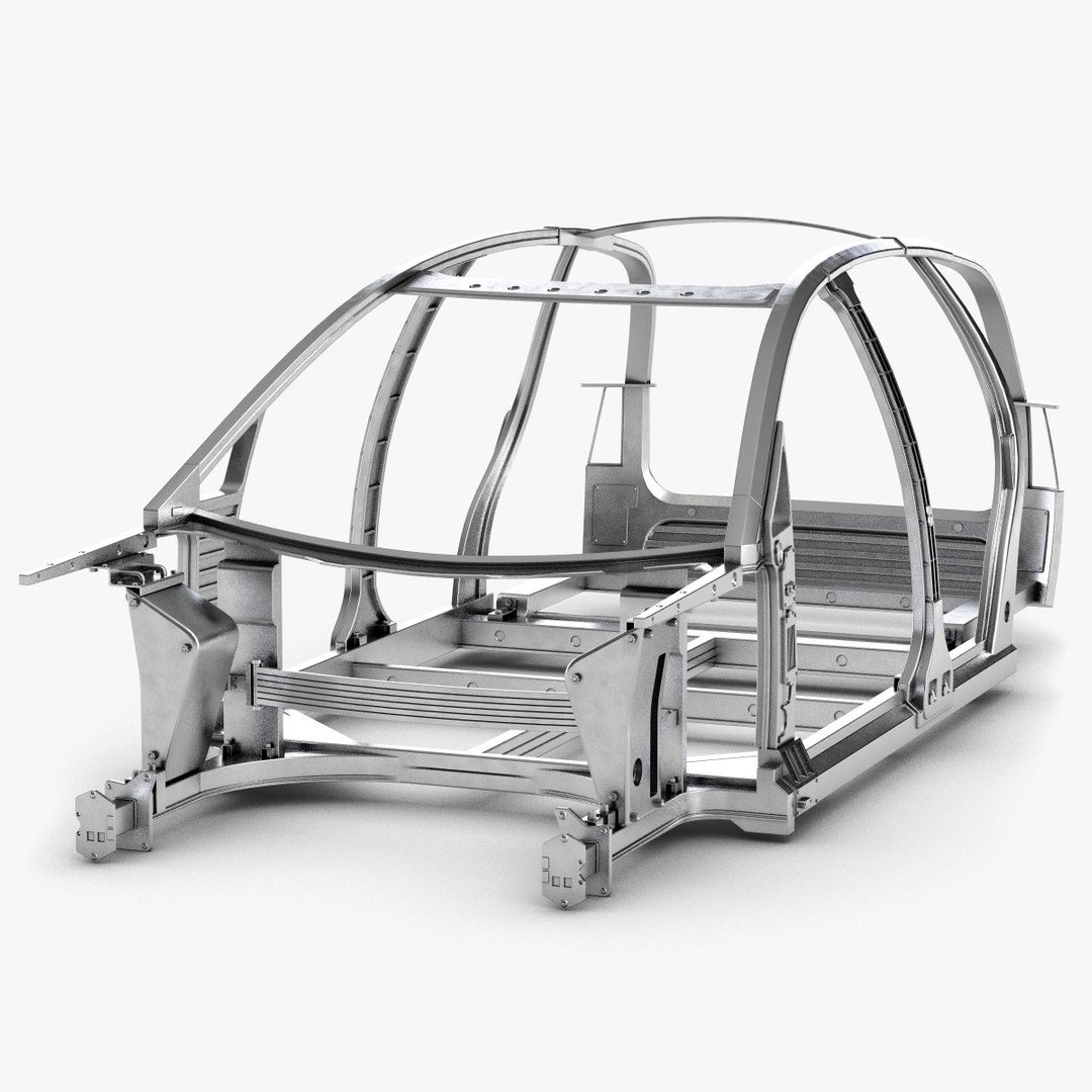 Car Frame 3d Model