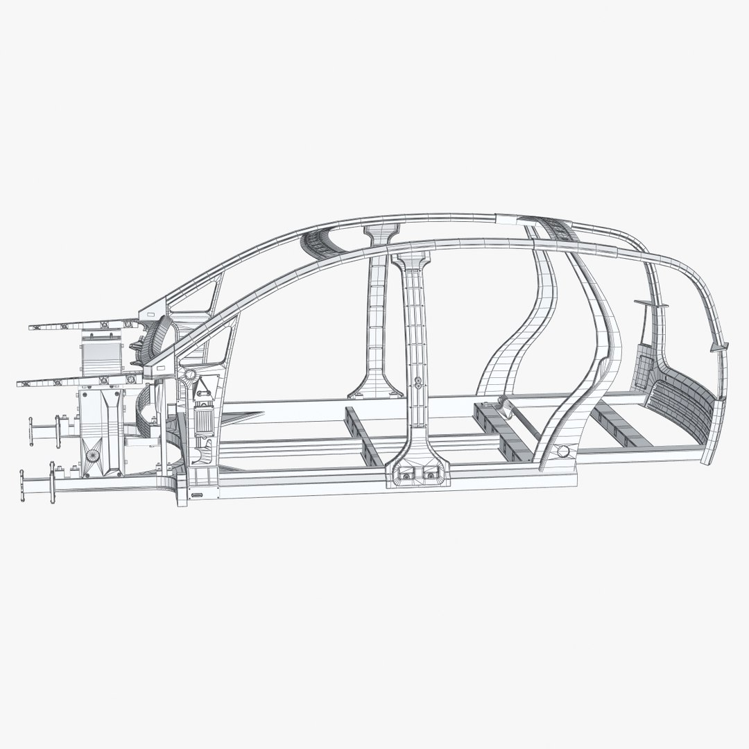 Car Frame 3d Model