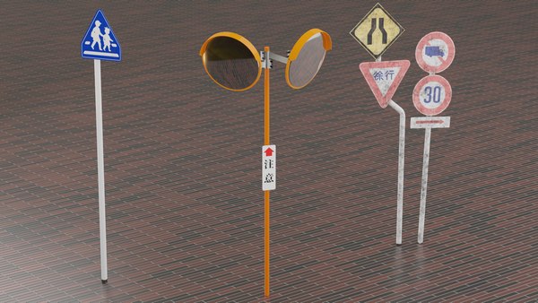 Traffic 3D model - TurboSquid 1682105