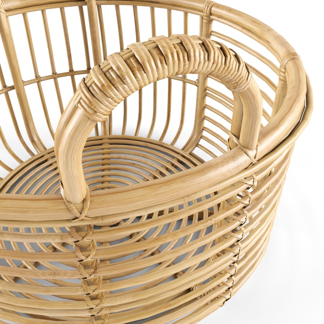 Java Rattan Baskets 3D - TurboSquid 1605883