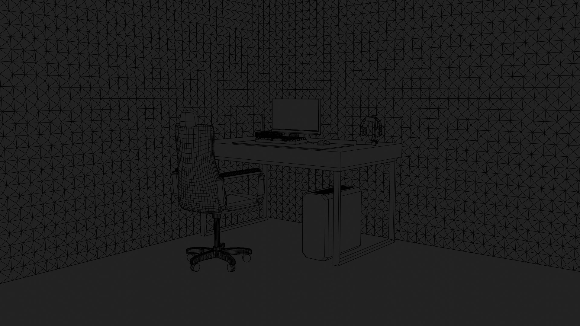 3D Model Modern Gaming Workspace - TurboSquid 2202505