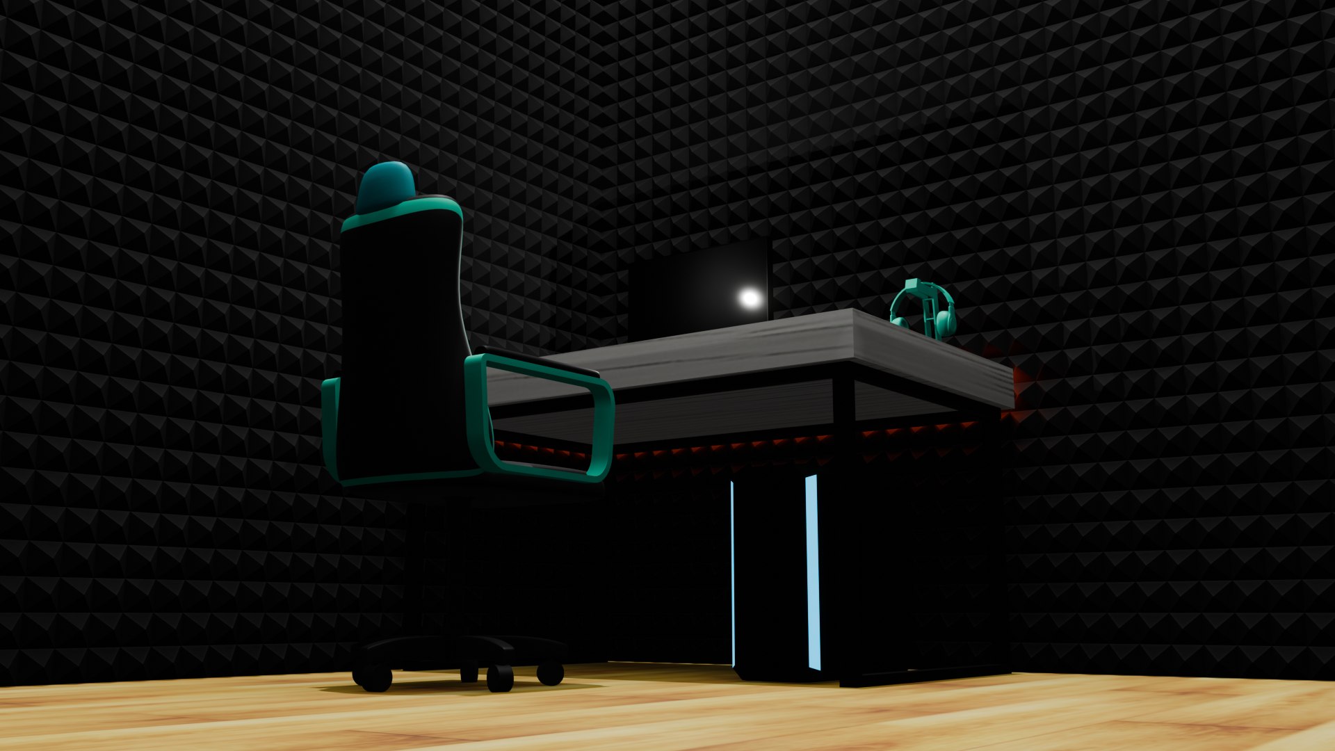 3D Model Modern Gaming Workspace - TurboSquid 2202505