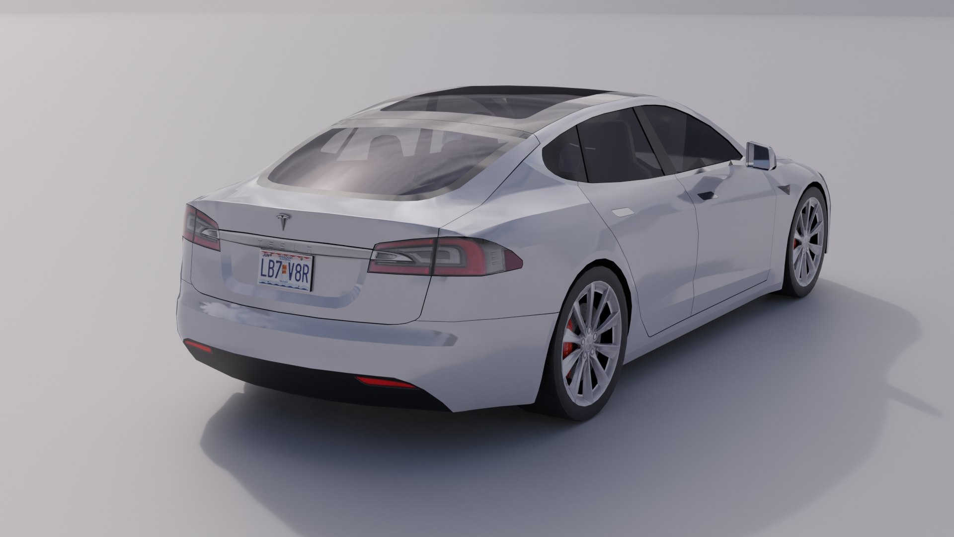 Tesla Model S 2018 3D Model - TurboSquid 1823481
