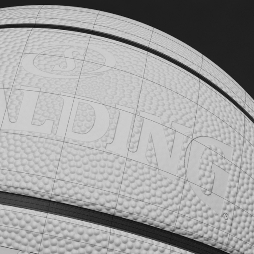 3d Spalding Official Used Ball Ball
