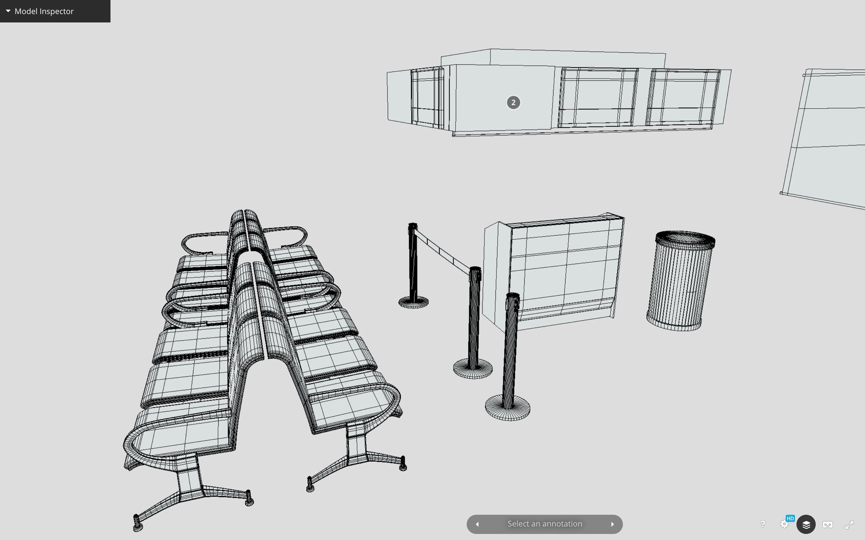 3D Airport Gate Assets Model - TurboSquid 1887474