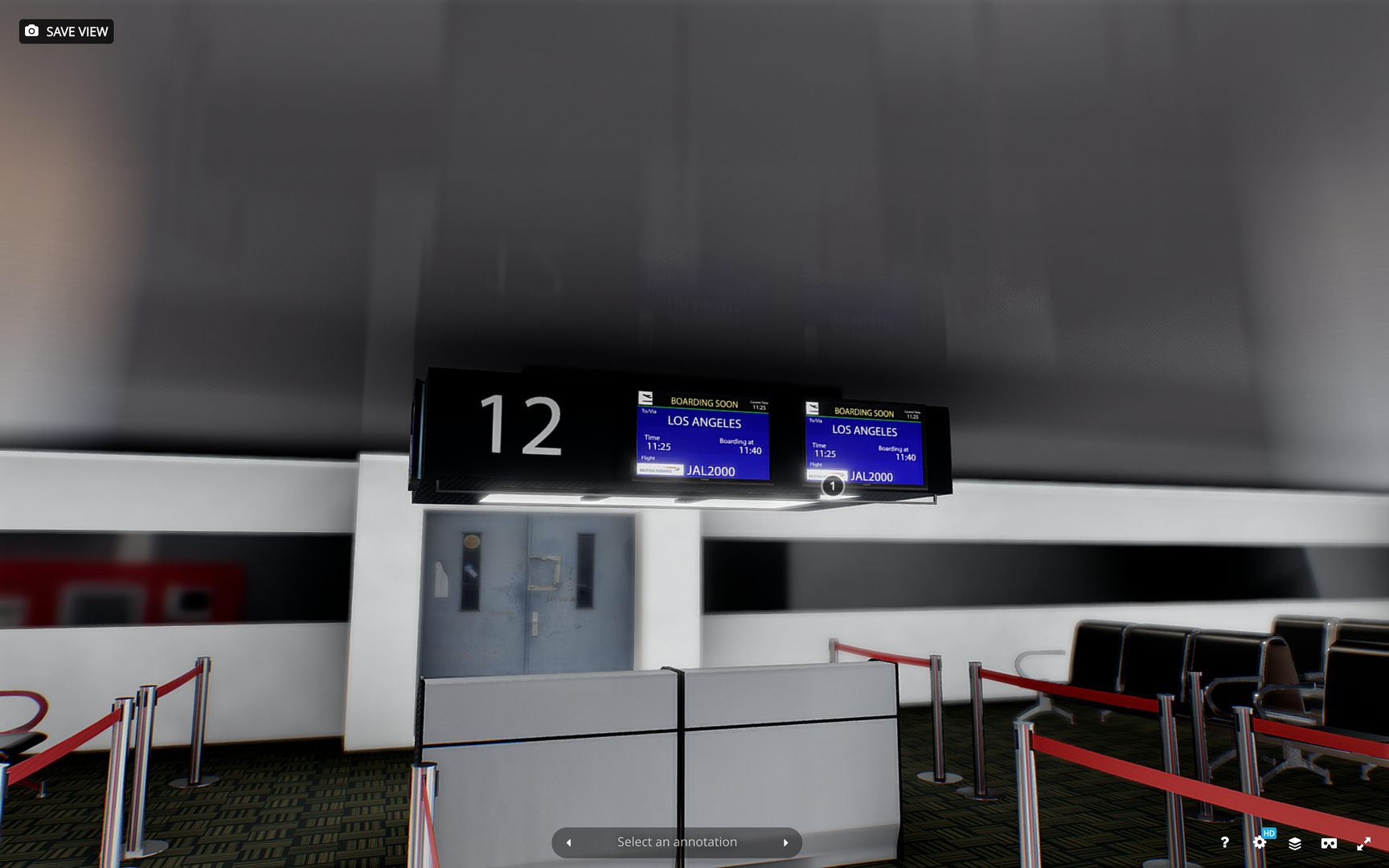 3D Airport Gate Assets model - TurboSquid 1887474
