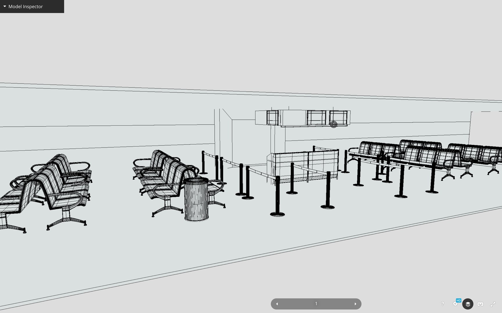 3D Airport Gate Assets Model - TurboSquid 1887474