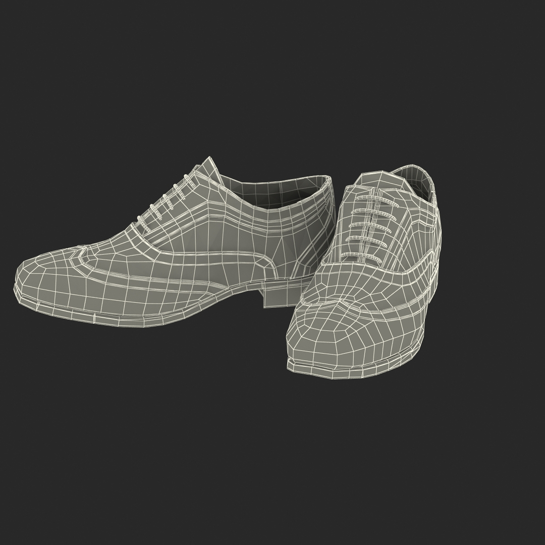 3d Wingtip Shoes