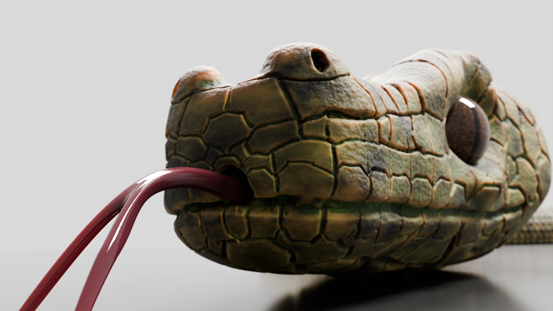3D Hyper Realistic Snake - TurboSquid 2200573