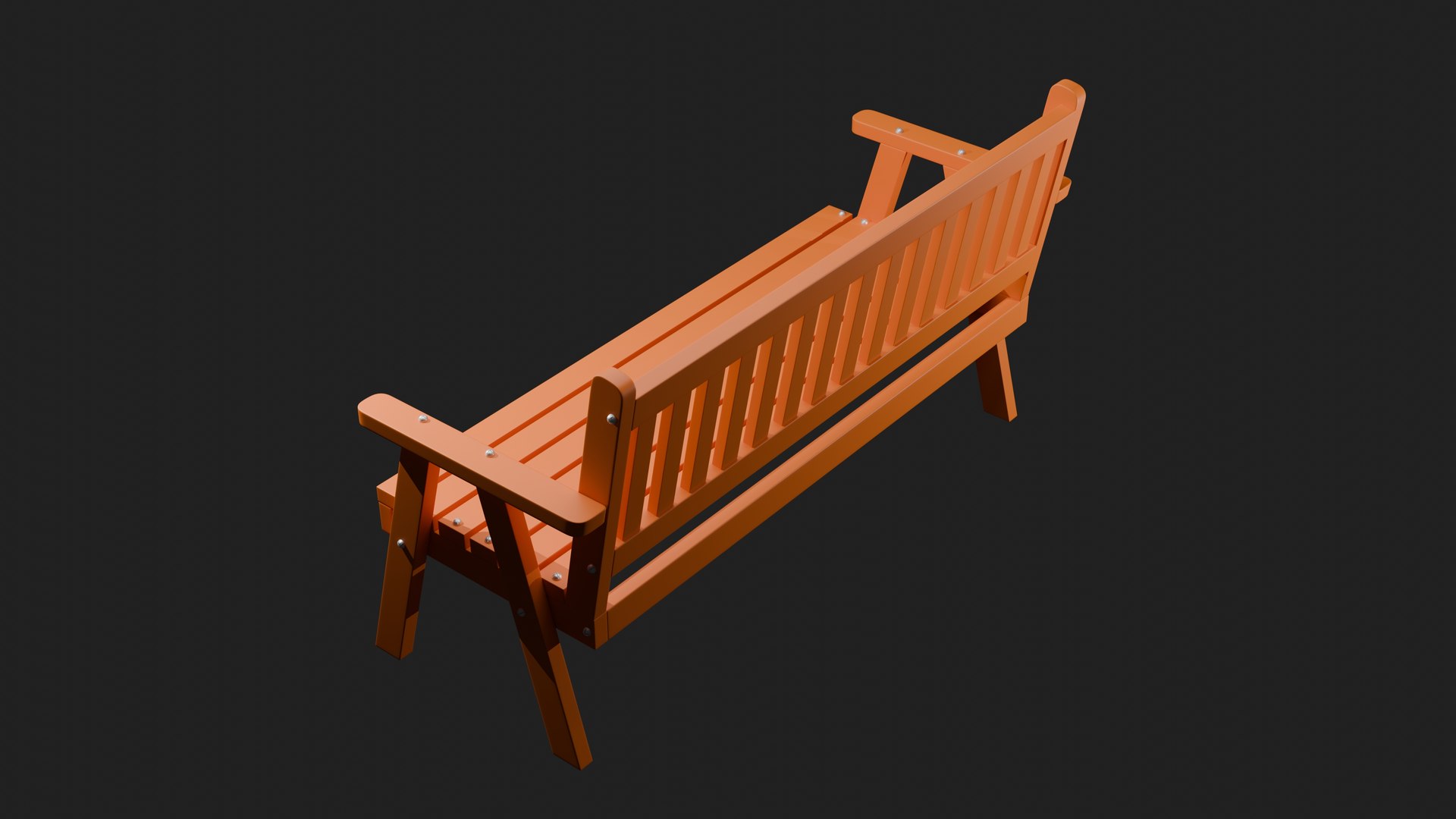 Bench B2 3D Model - TurboSquid 2325012