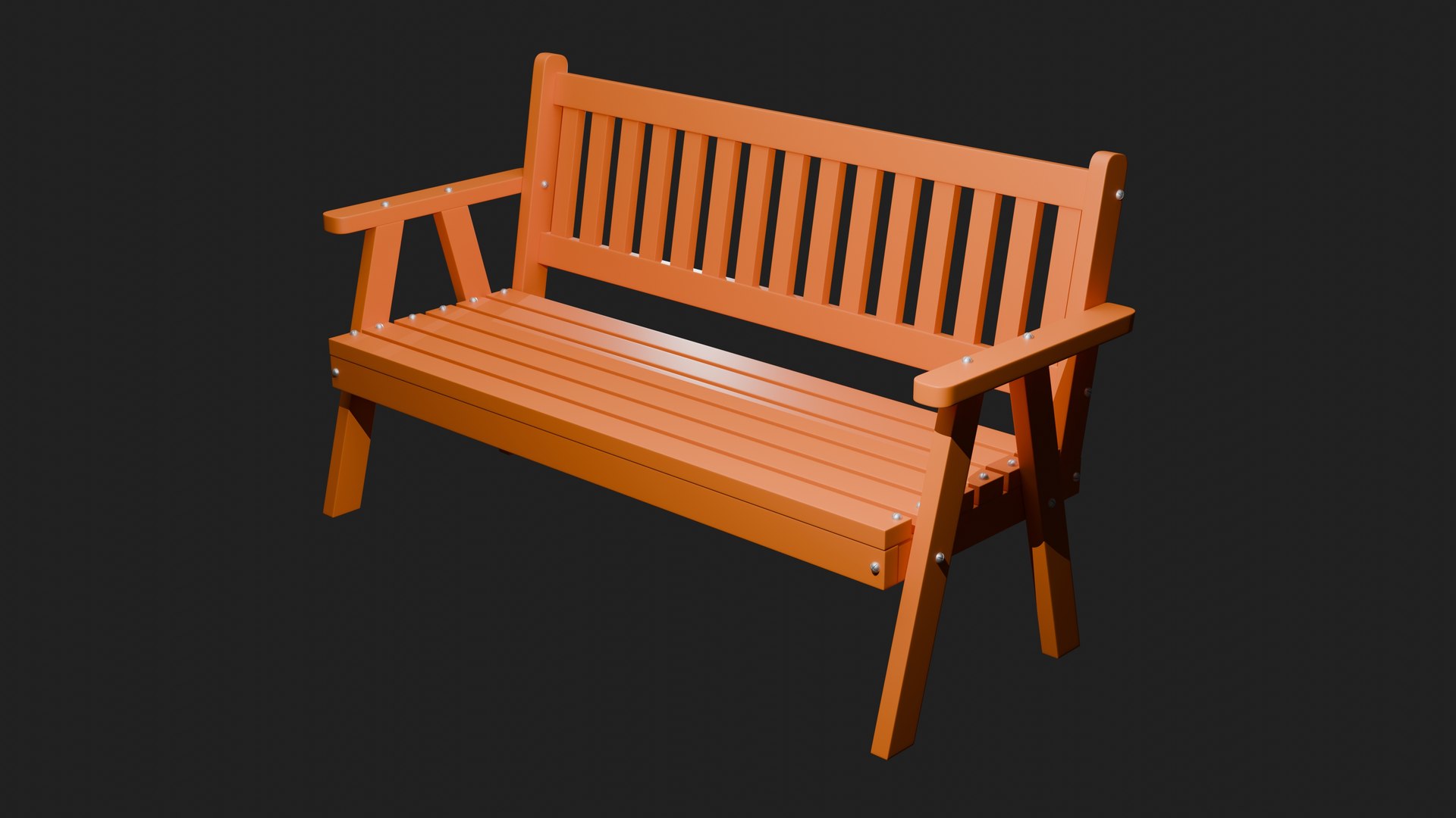 Bench B2 3D Model - TurboSquid 2325012