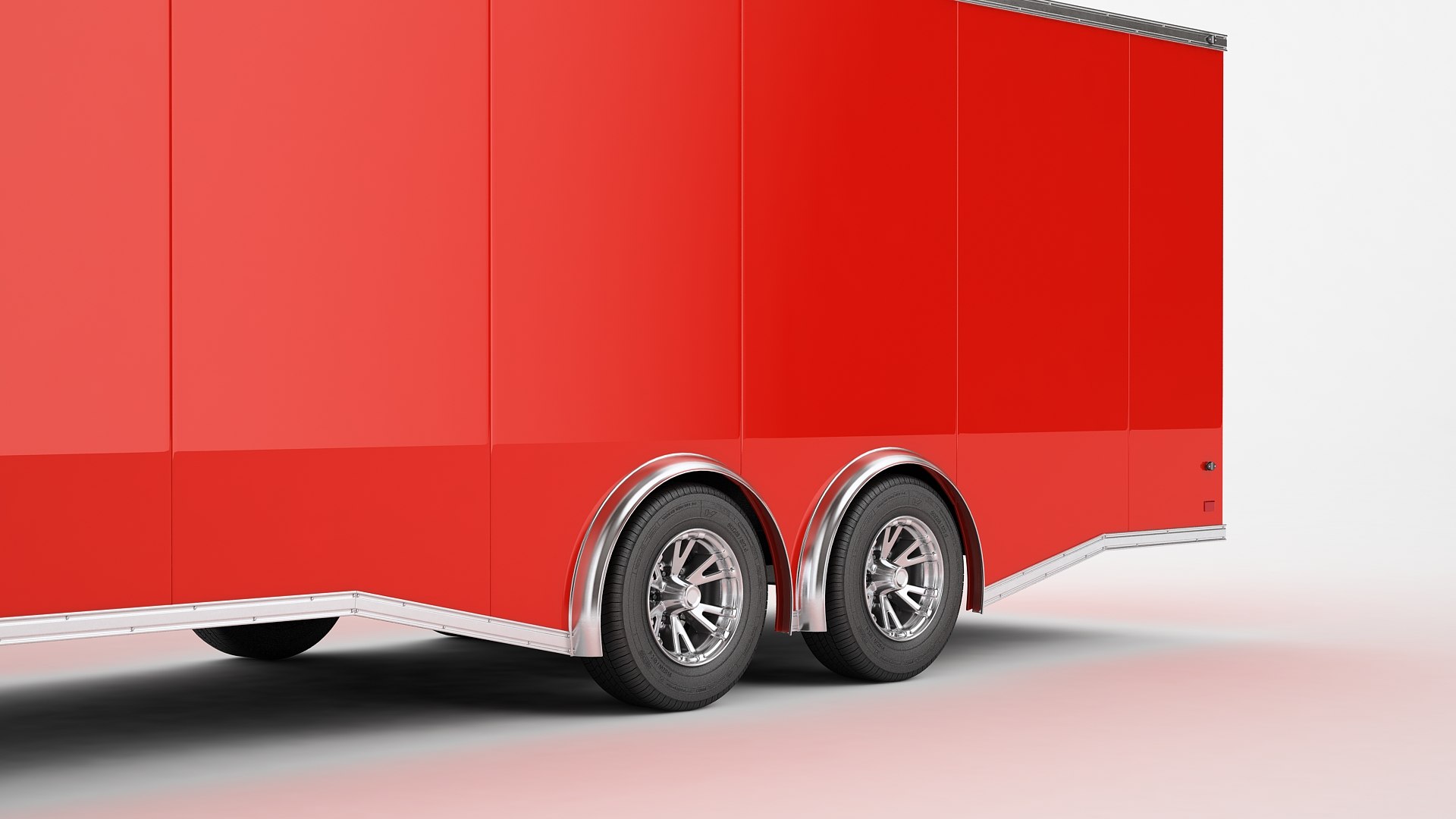 3D Enclosed Car Hauler Trailer 03 model - TurboSquid 1846026