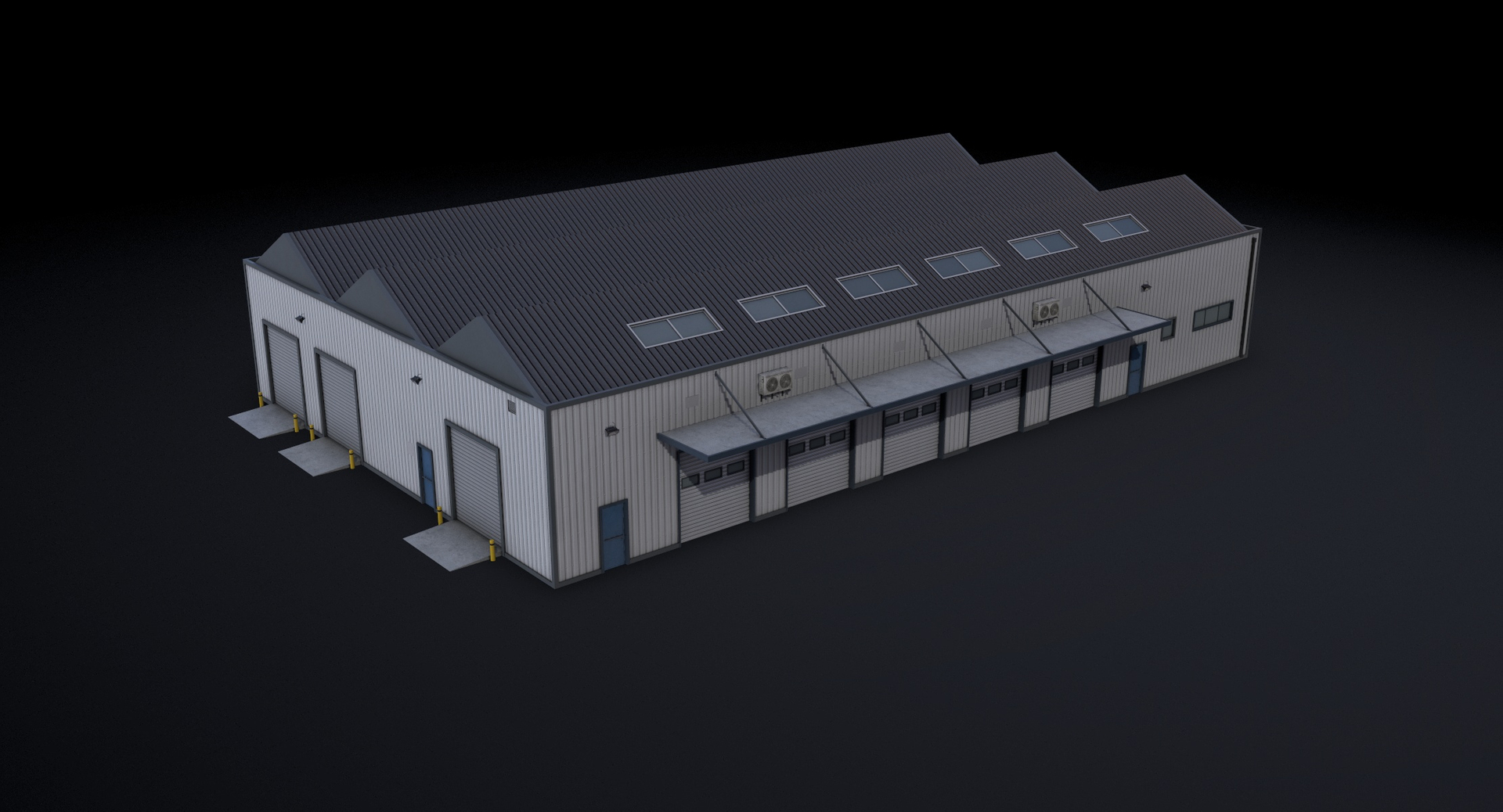 3D Industrial Building 23 - TurboSquid 1990268
