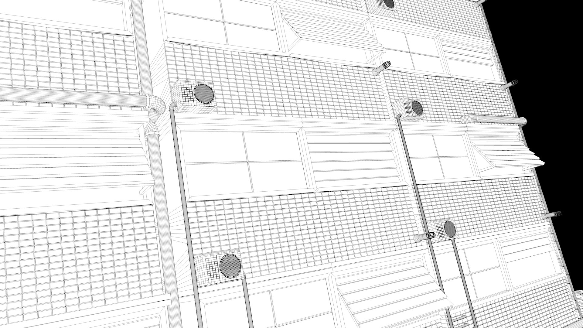 Synth Wave Style Neon Street With Sunlight Model - TurboSquid 2083531