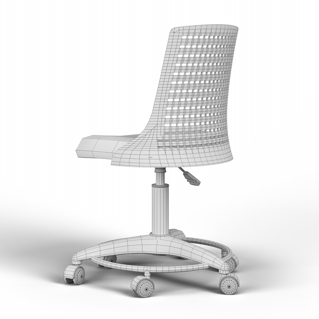Tetchair kiddy computer chair 3D model - TurboSquid 1536021