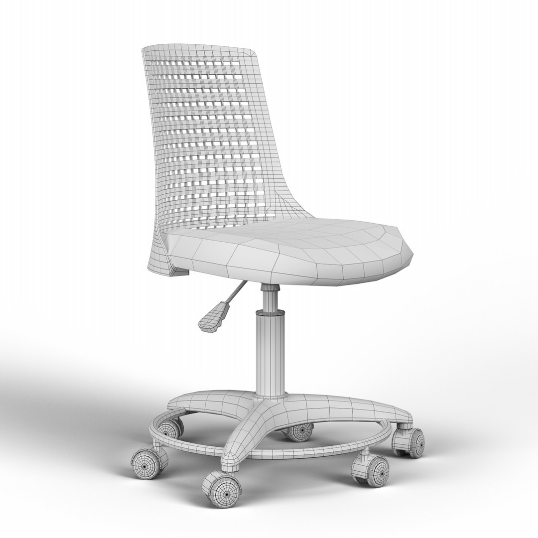Tetchair kiddy computer chair 3D model - TurboSquid 1536021