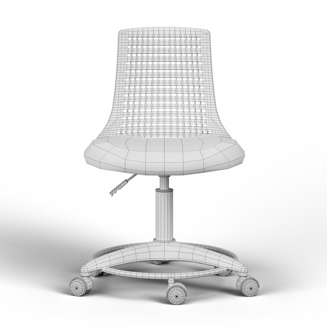 Tetchair kiddy computer chair 3D model - TurboSquid 1536021