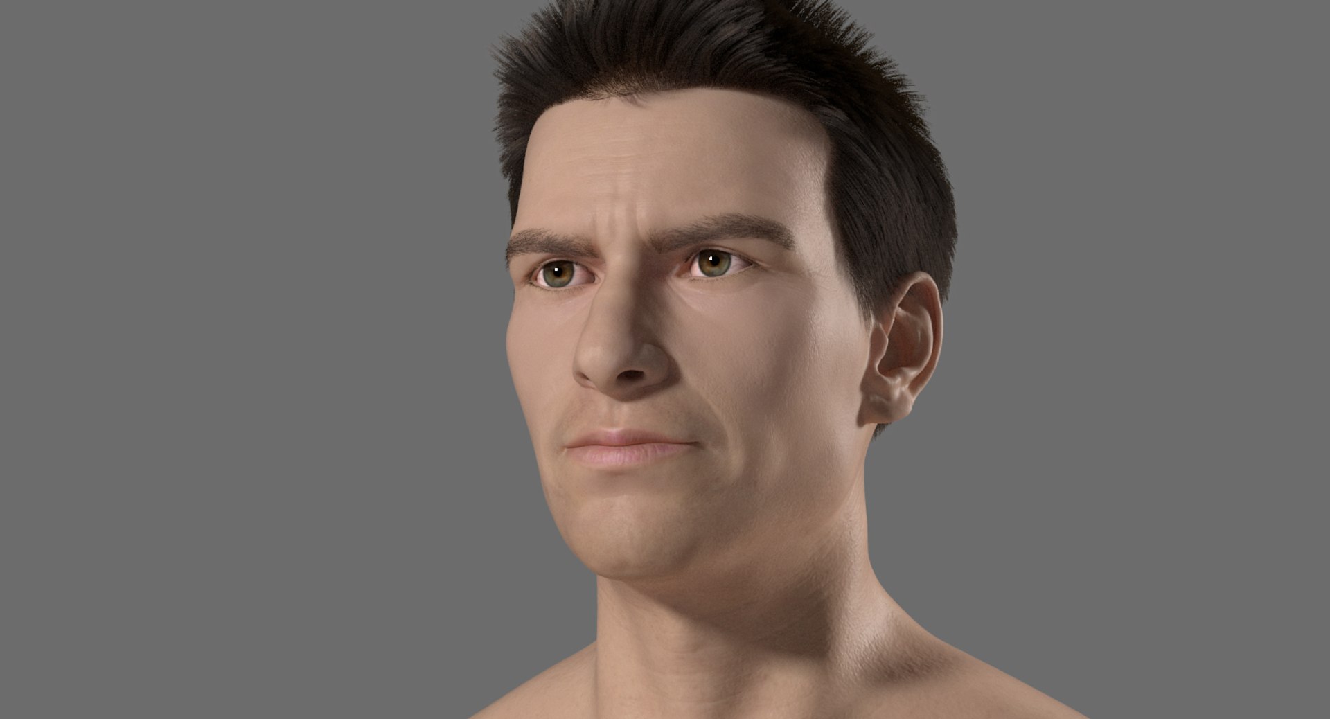 Male Mark 3d Model