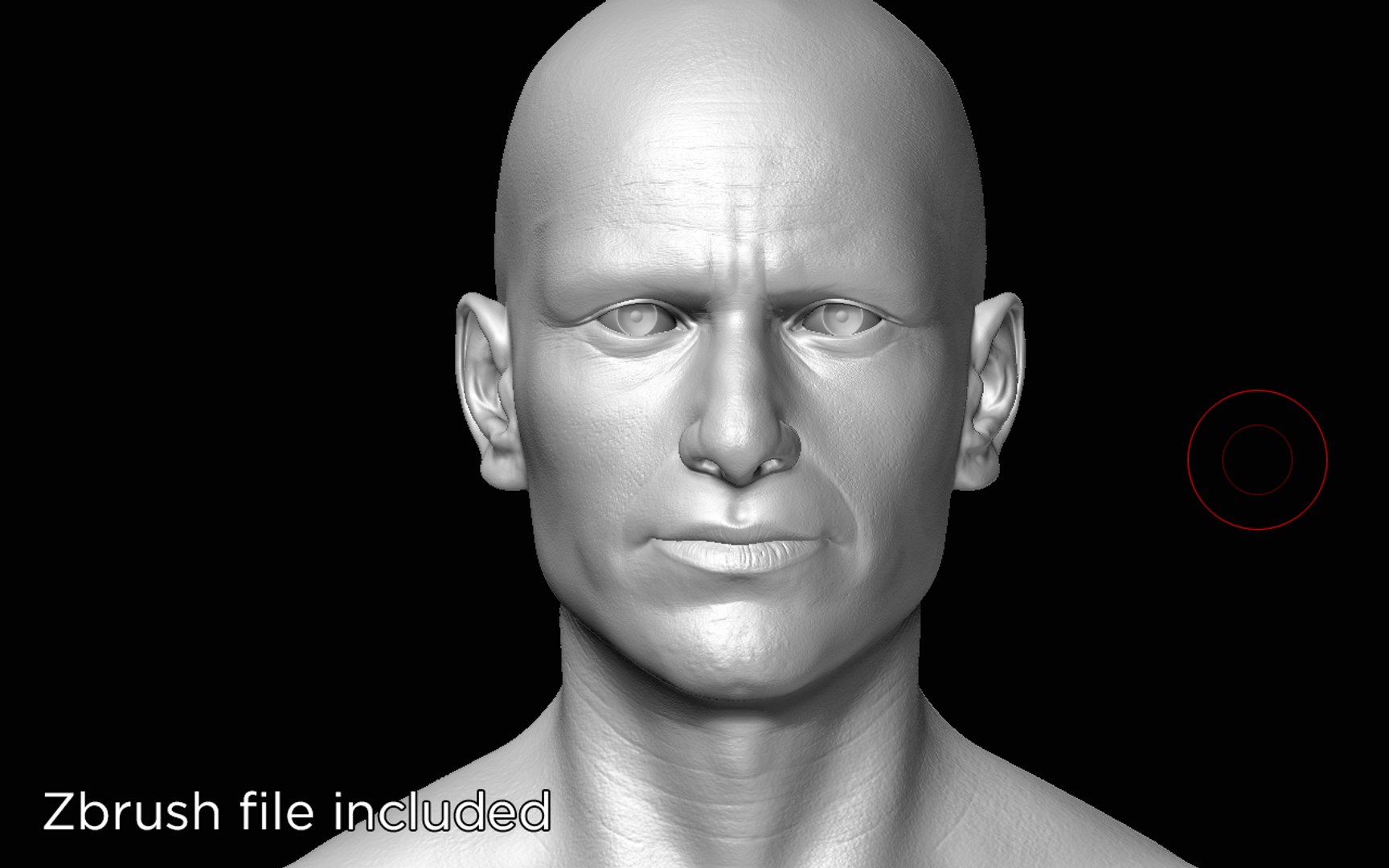Male Mark 3d Model