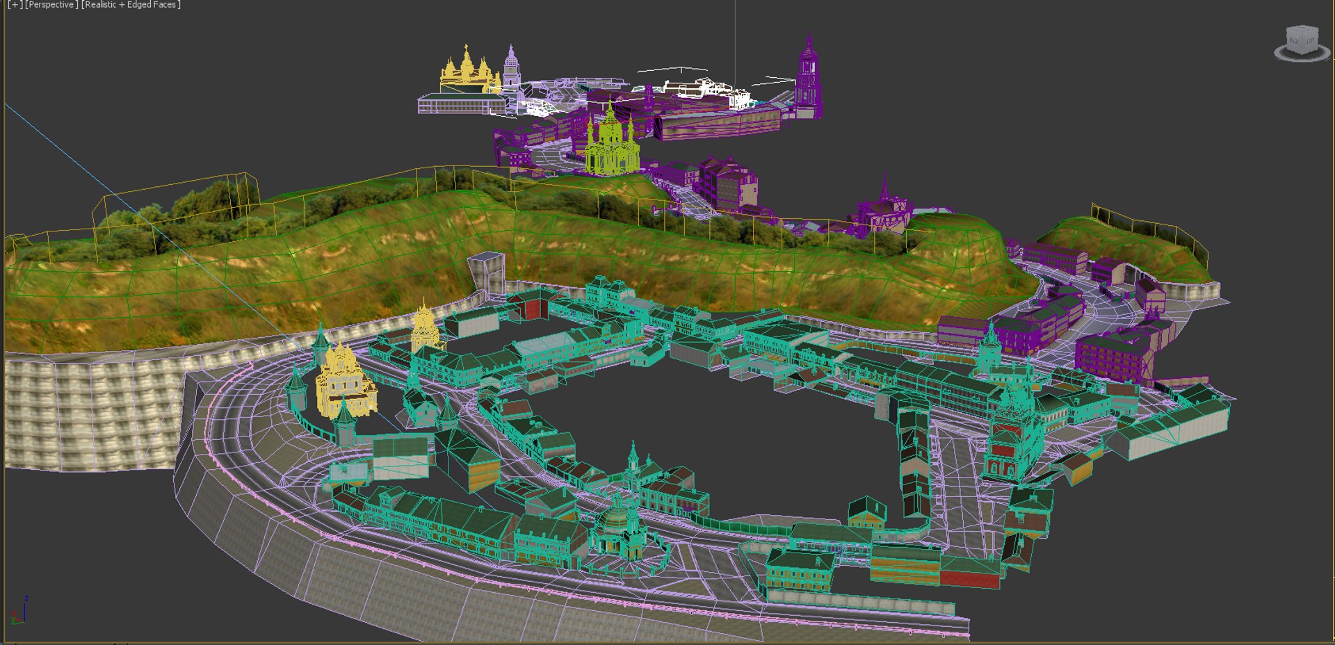 3D Level City - TurboSquid 1392139