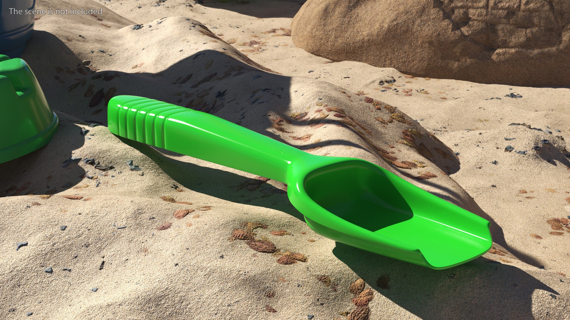 3D Beach Spade - TurboSquid 2132429