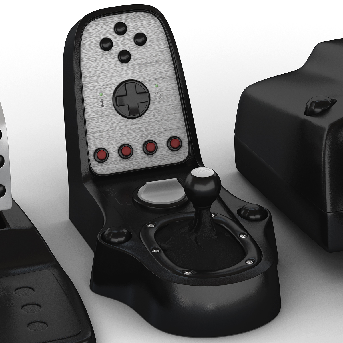 3d logitech g25 racing wheel