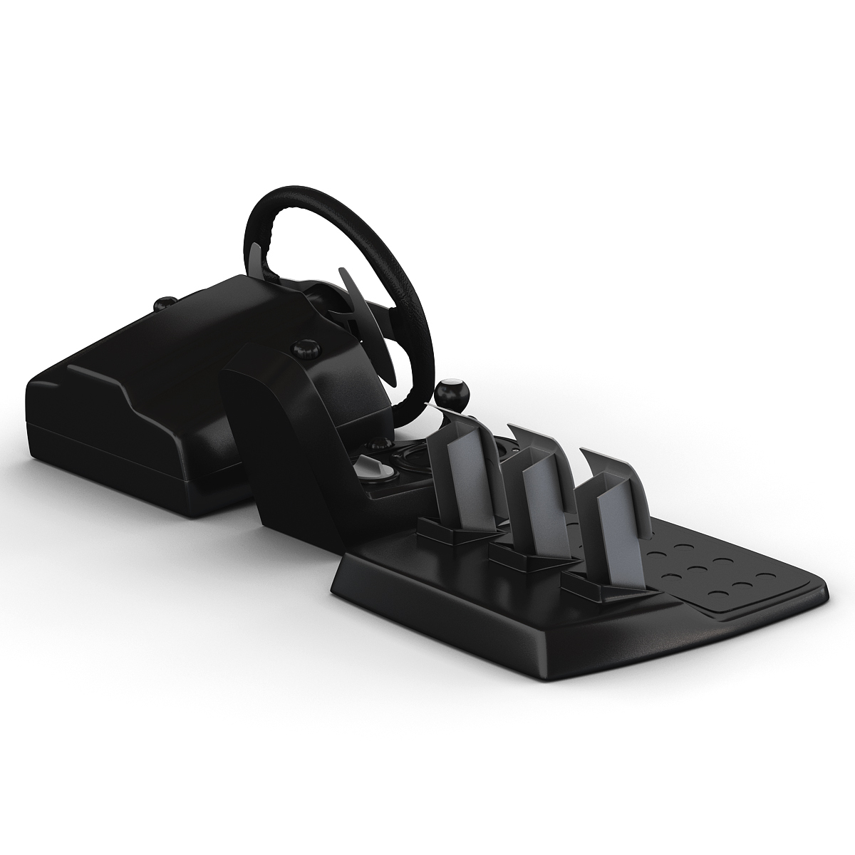 3d logitech g25 racing wheel