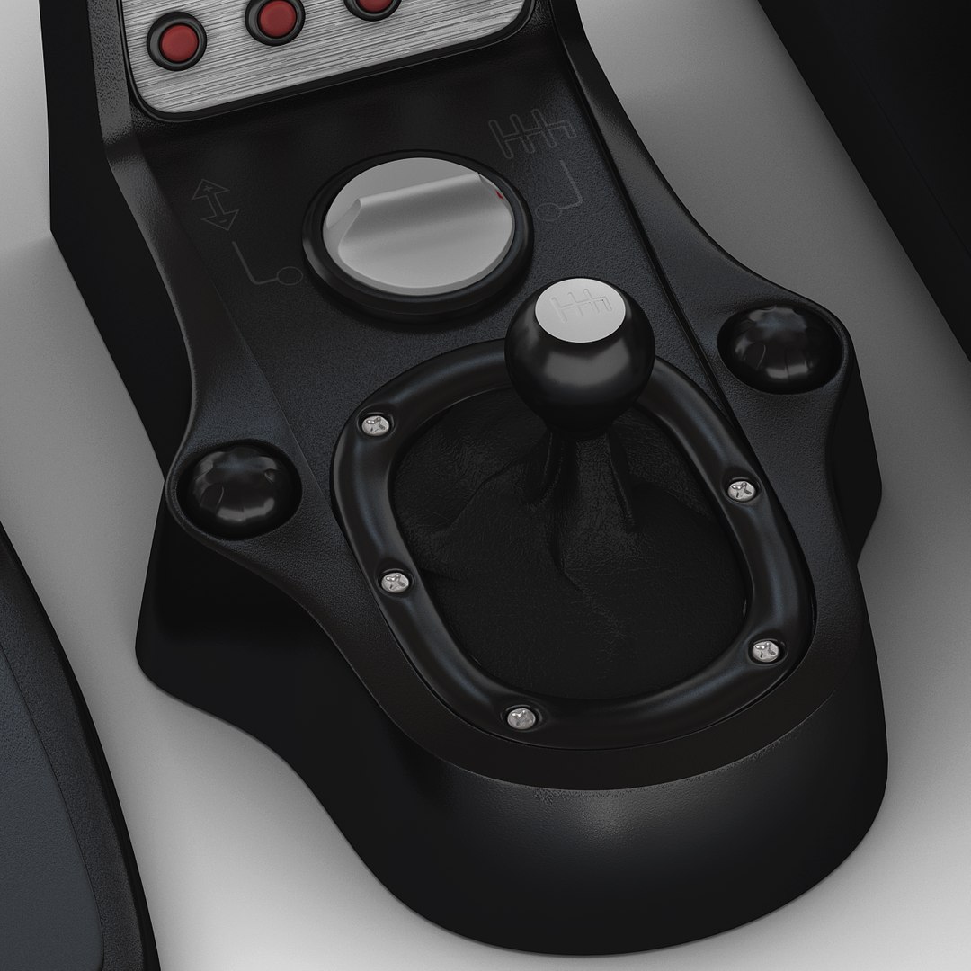 3d Logitech G25 Racing Wheel