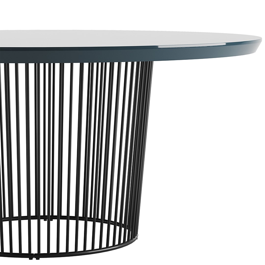Flexform Berry Table And Ortigia S H Chair 3D Model - TurboSquid 1953666