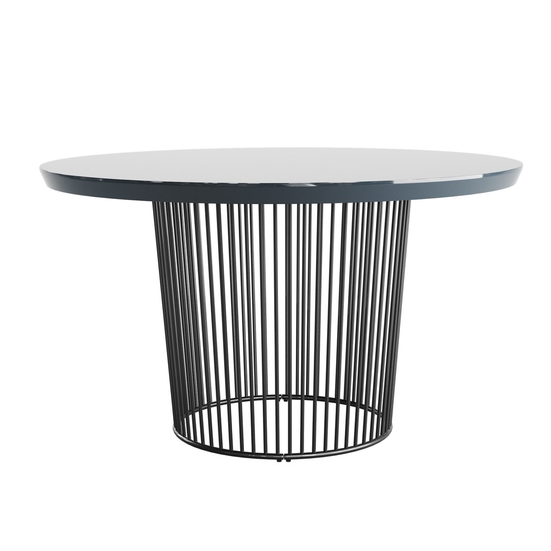 Flexform Berry Table And Ortigia S H Chair 3D Model - TurboSquid 1953666