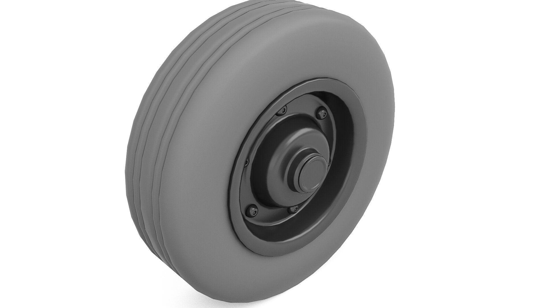 3D Basket Trolley Wheel V3 - TurboSquid 2426554