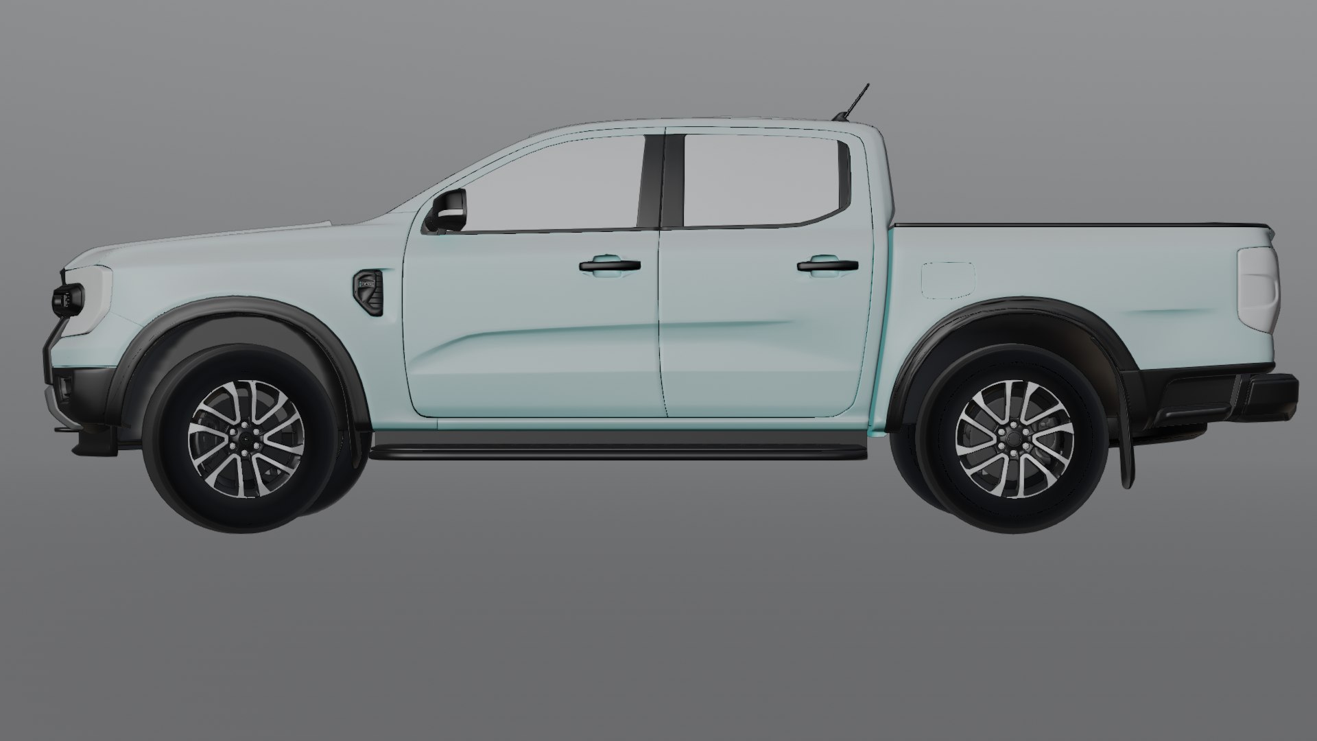 Ford Ranger Next Gen 2023 3D Model - TurboSquid 2311348