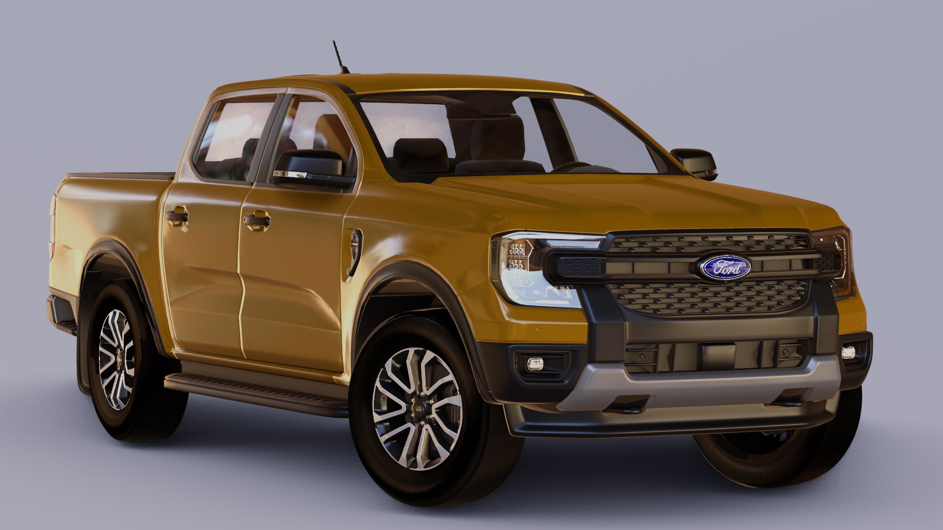 Ford Ranger Next Gen 2023 3D Model - TurboSquid 2311348
