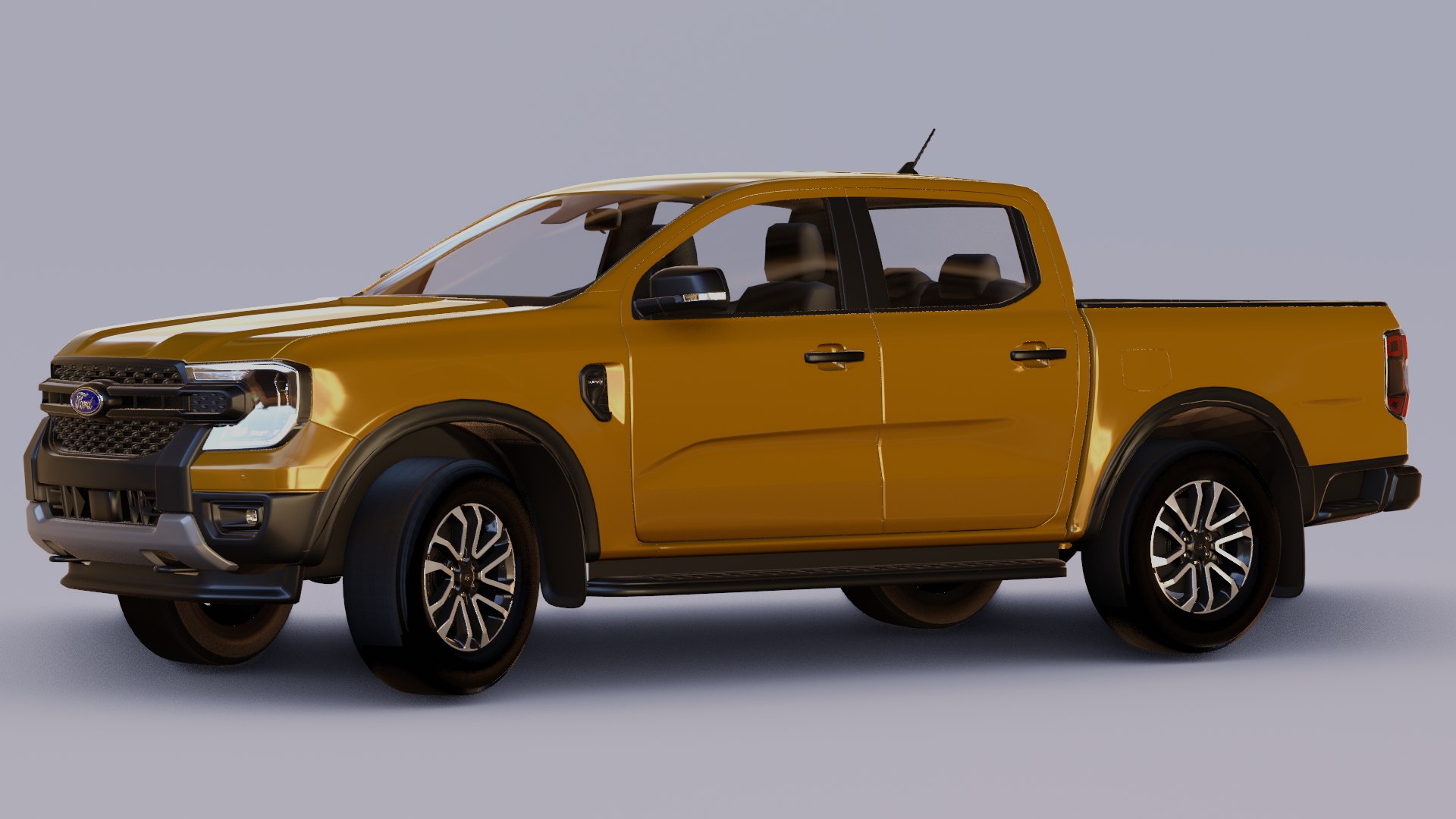 Ford Ranger Next Gen 2023 3D Model - TurboSquid 2311348