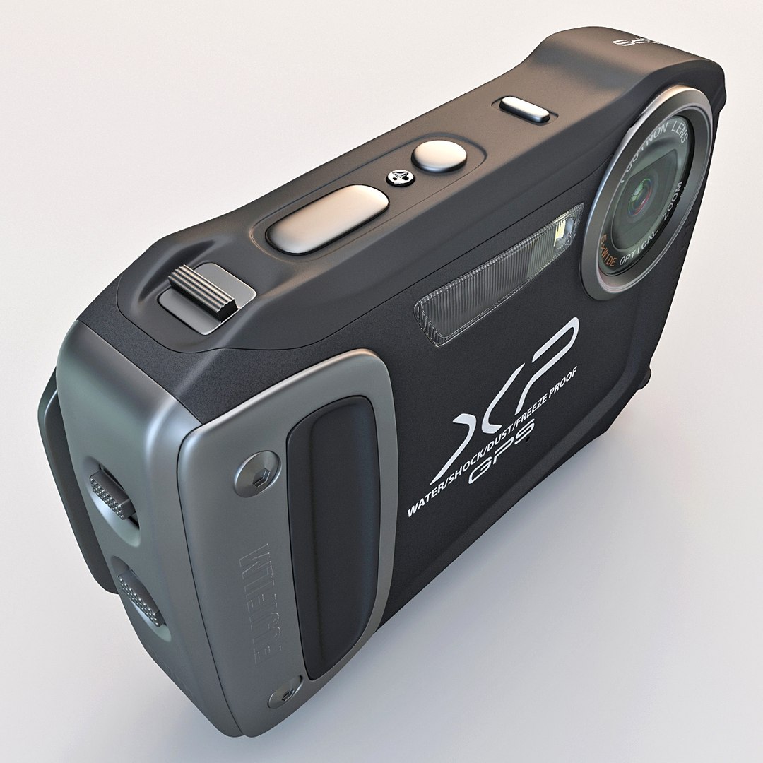 Fujifilm Xp170 Compact Digital Camera 3d Model