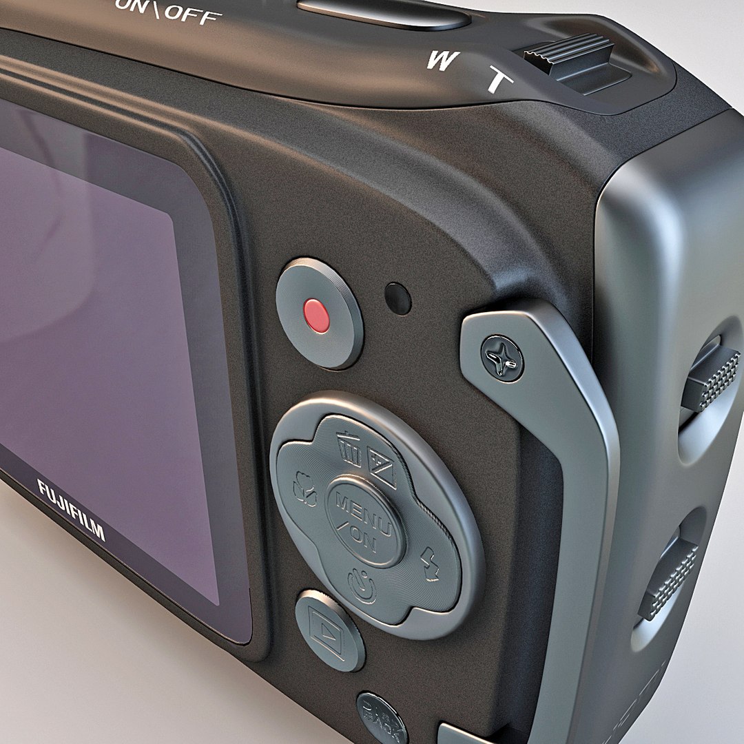 Fujifilm Xp170 Compact Digital Camera 3d Model