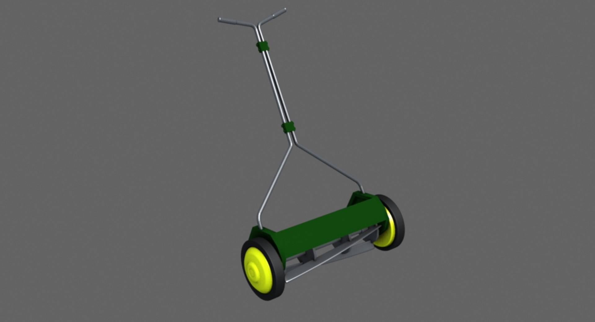 Reel Mower 3D - TurboSquid 1228734
