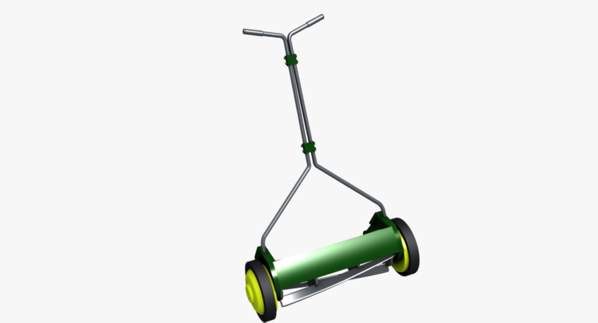 Reel Mower 3D - TurboSquid 1228734