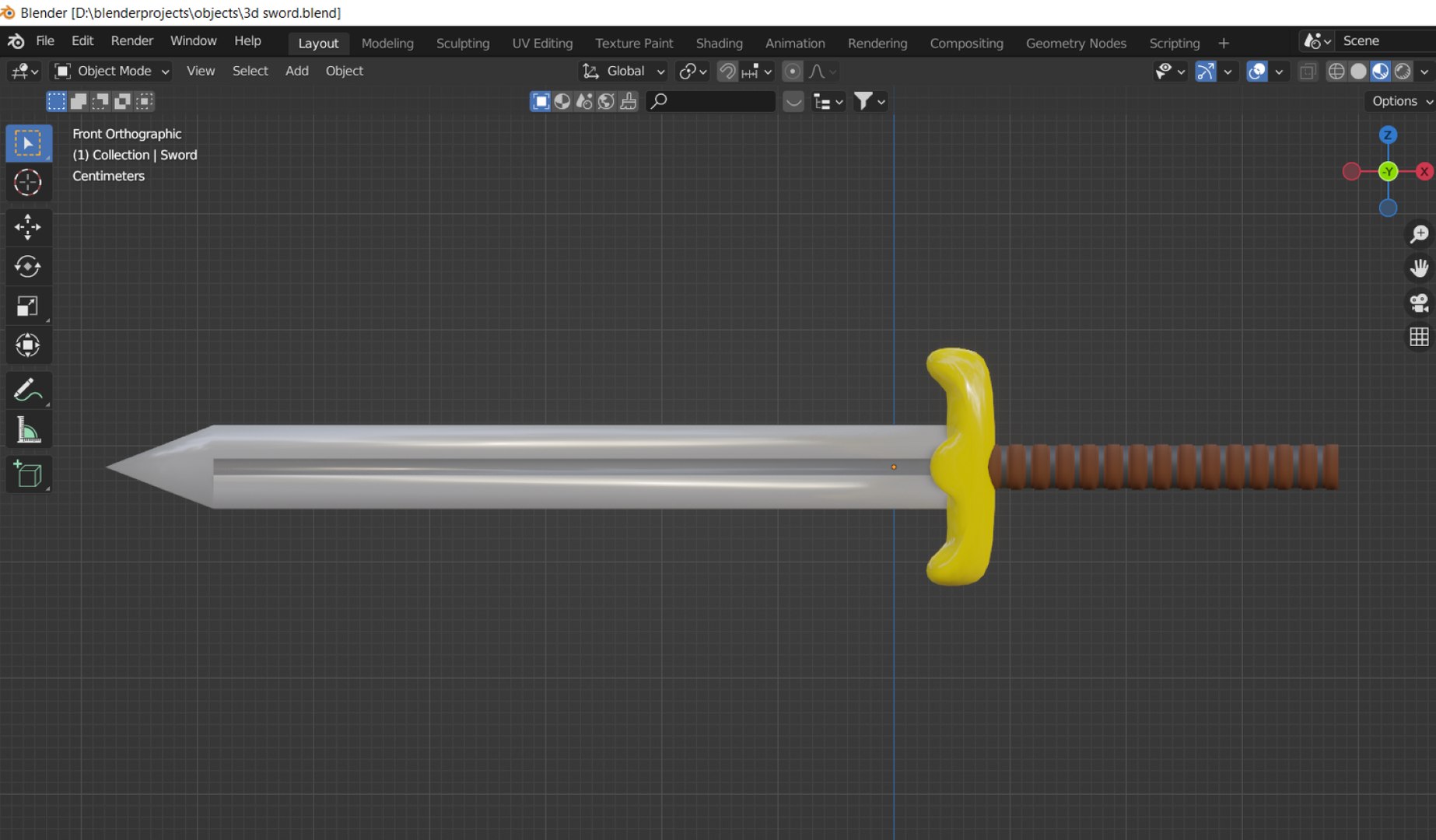 3D 3d knight sword model - TurboSquid 1863240