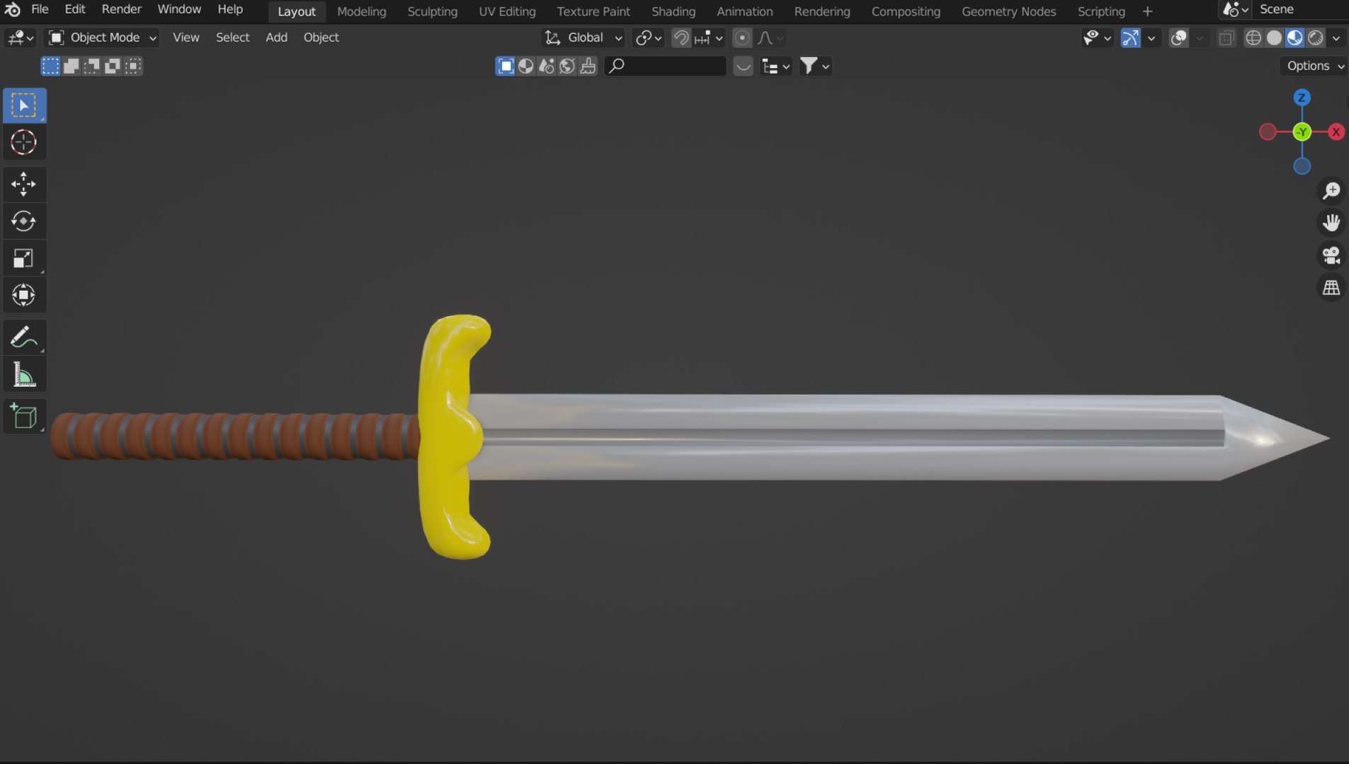 3D 3d Knight Sword Model - TurboSquid 1863240