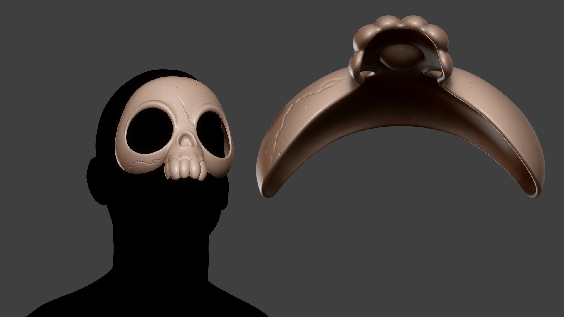 3D Skull Mask 11 3D Print Model - TurboSquid 2347798