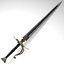 Medieval Gothic Sword 3d Blend