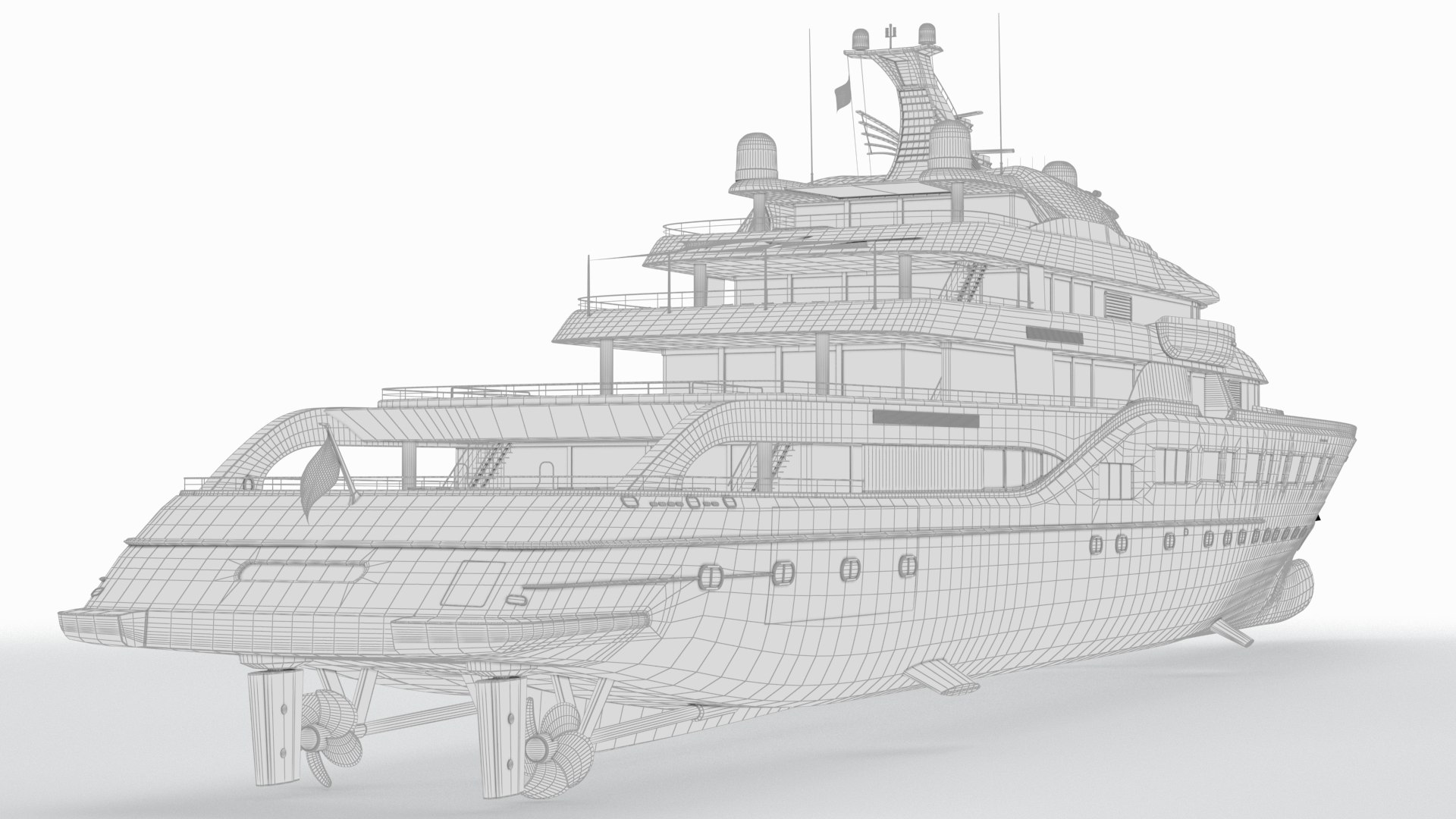 3D Fiona Yacht - TurboSquid 2253530
