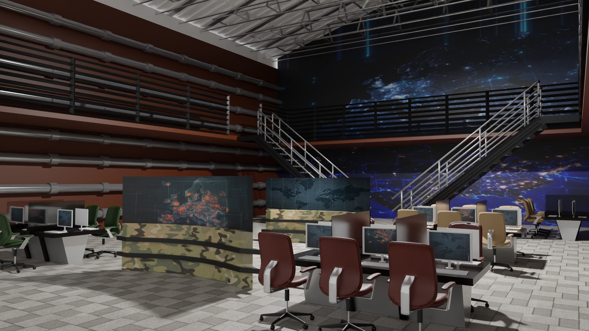 3D Military Bunker - Military Base - TurboSquid 2164742