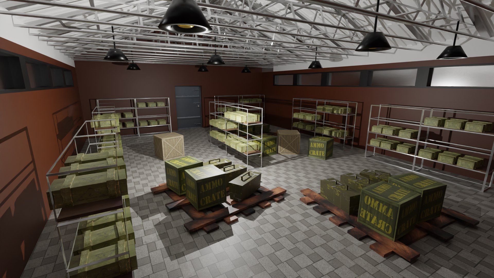 3D Military Bunker - Military Base - TurboSquid 2164742