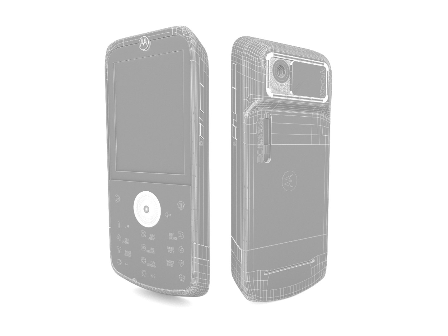 3d cameraphone motorola phone model